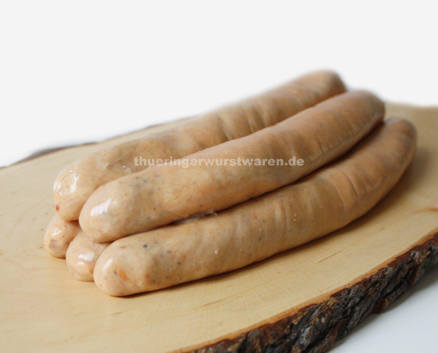 Original Thüringer Rostbratwurst mit Chili ("Arschbrenner ...